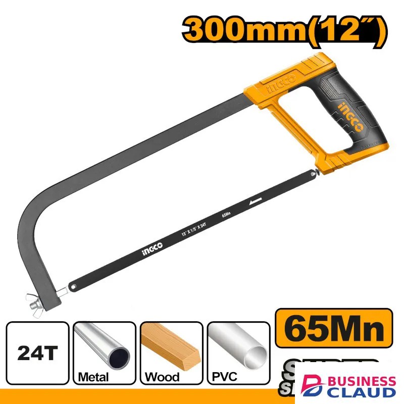 INGCO Hacksaw frame 300mm/12 Supplier, Hand Tools Supplier on Businessclaud