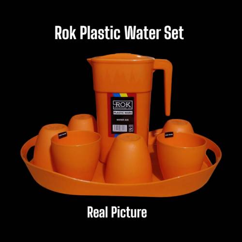 Rok Plastic Water Set 8pcs, Plastic Water Set on Businessclaud - Online ...