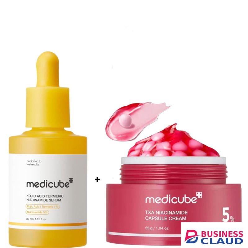 Medicube Kojic Acid Turmeric Niacinamide Serum + TXA Niacinamide ...